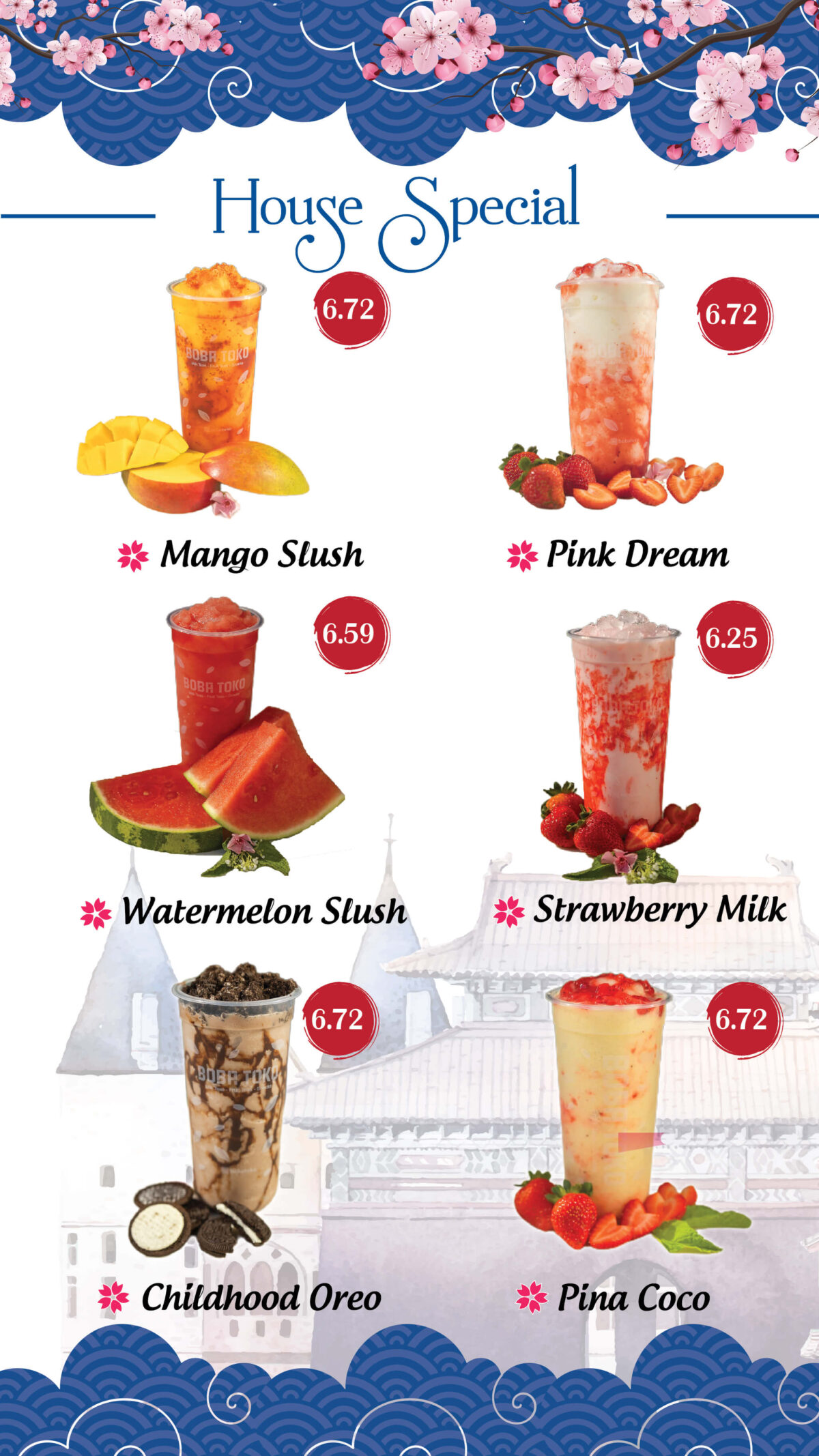 Menu – Boba Toko AZ